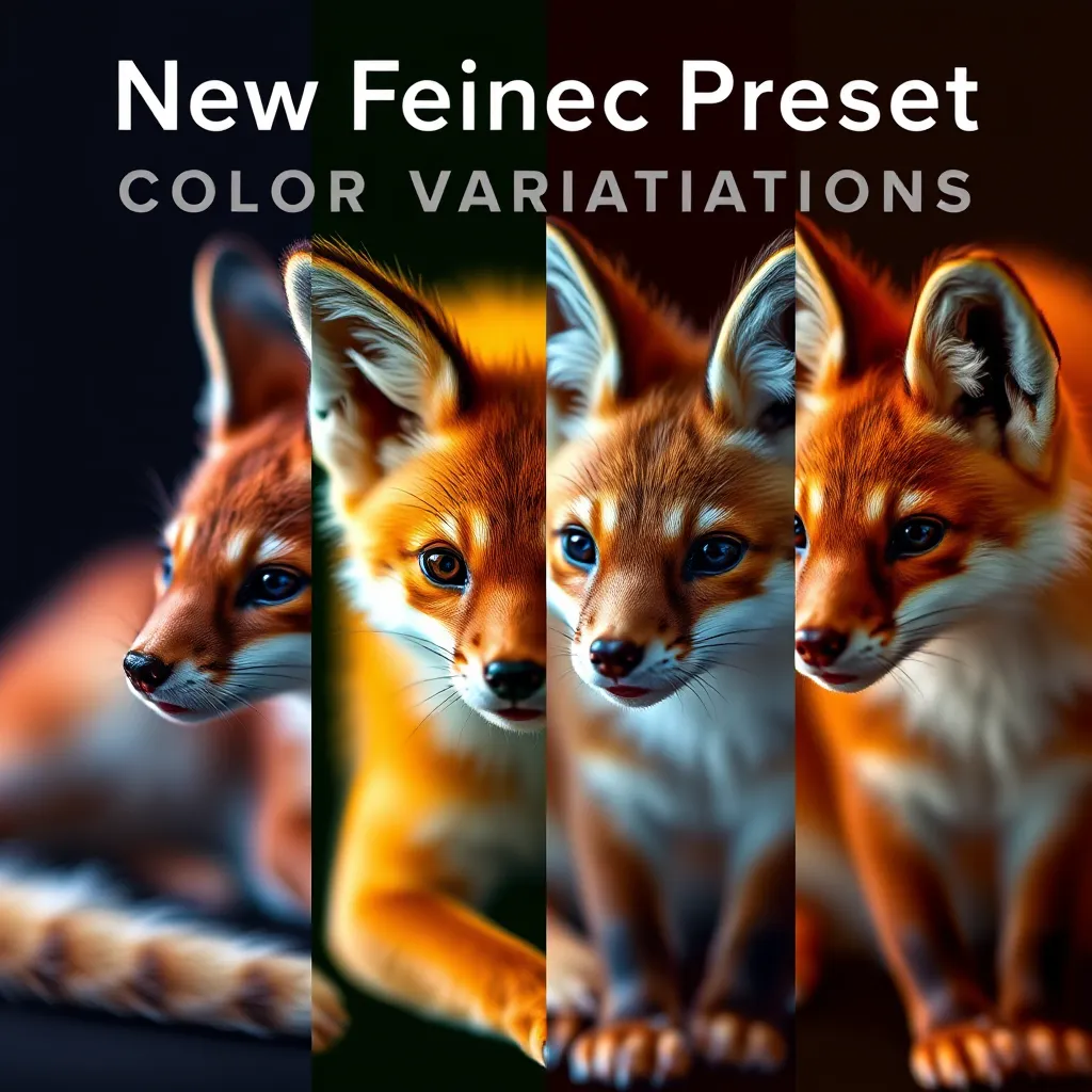 New Fennec Preset Released with Color Variations : LevelUpTalk