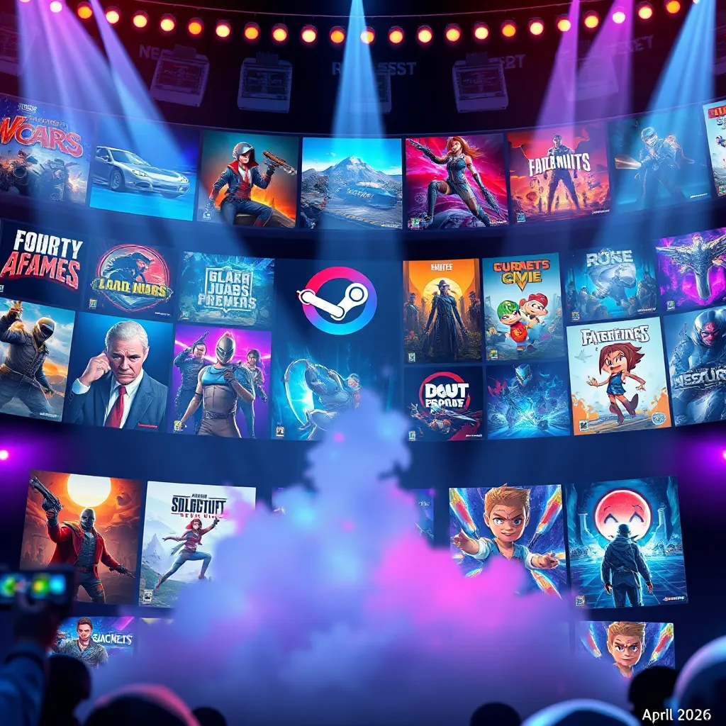Explore Steam's Hottest New Game Releases in April 2026 : LevelUpTalk