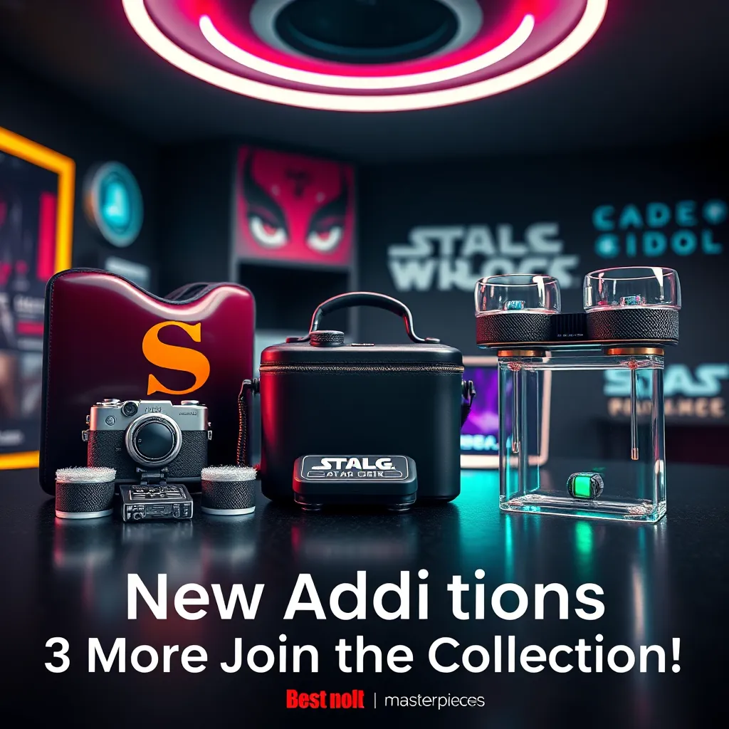 New Additions: 3 More Items Join the Collection! : LevelUpTalk