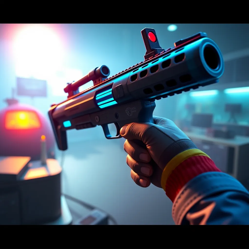 How to Get a New Ol' Blue Gun in Your Game : LevelUpTalk