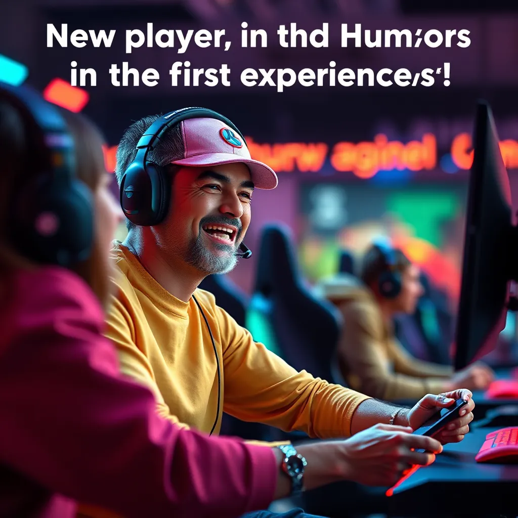 New Player Finds Humor in First Experiences : LevelUpTalk