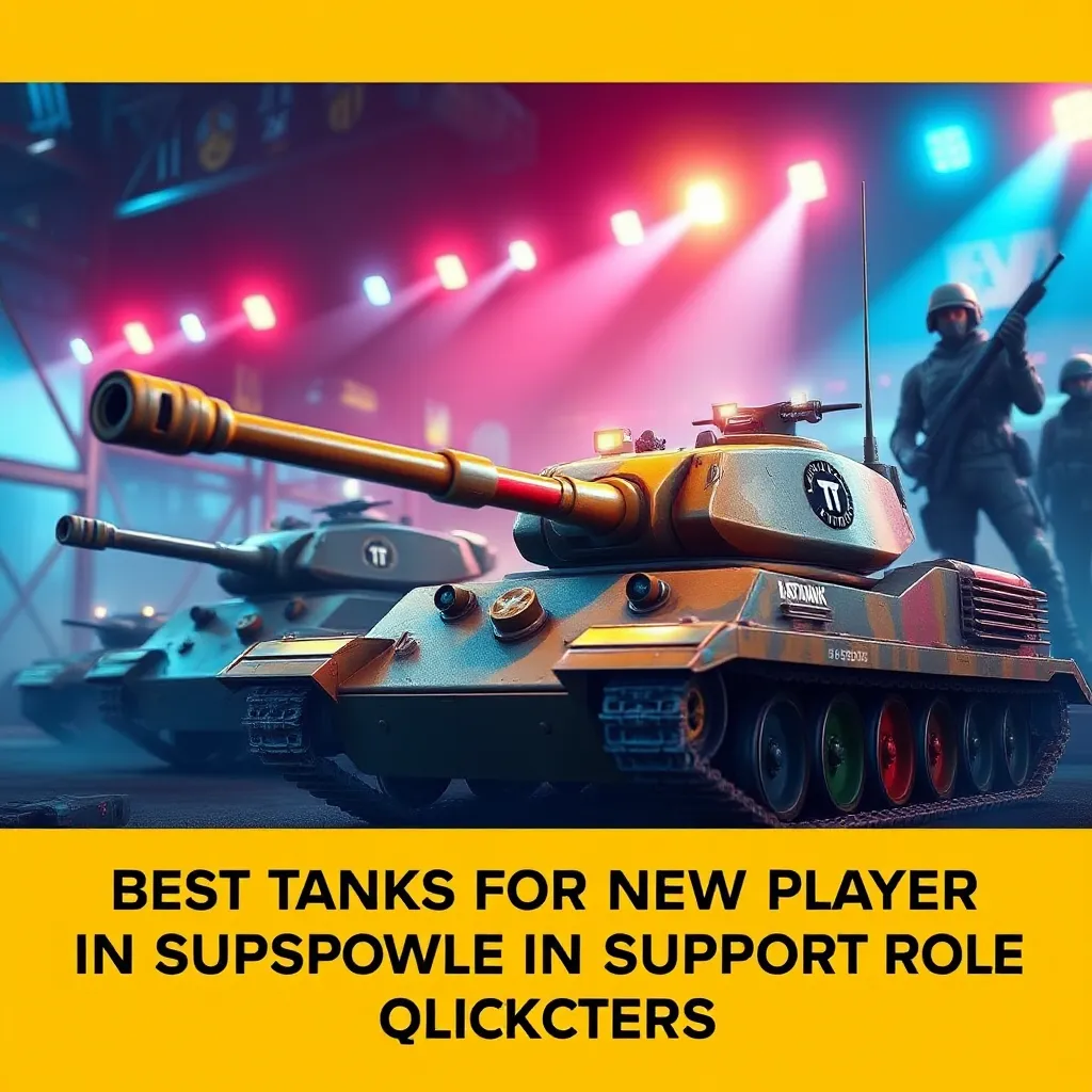 Best Tanks for New Players in Support Role: Quick Guide : LevelUpTalk