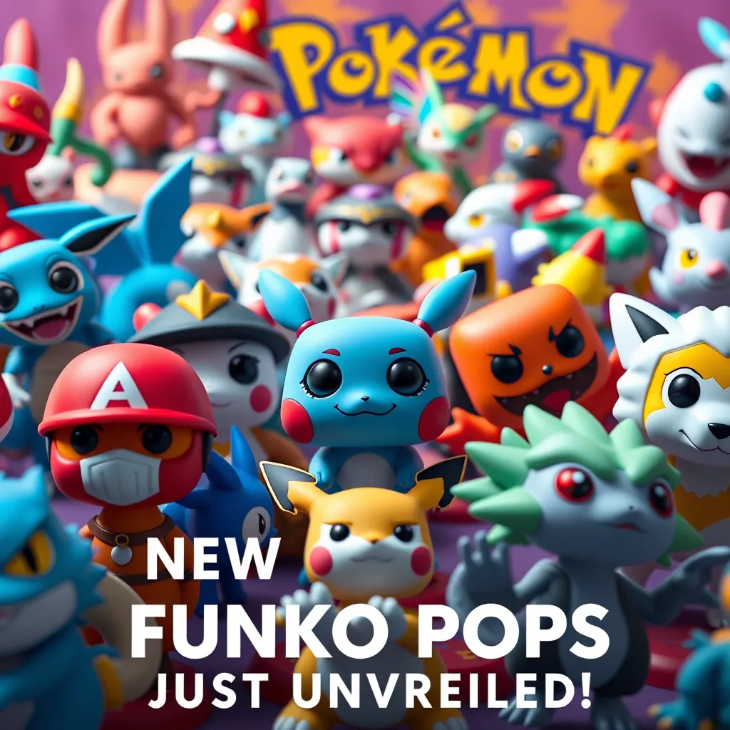 Exciting New Pokemon Funko Pops Just Unveiled! : LevelUpTalk