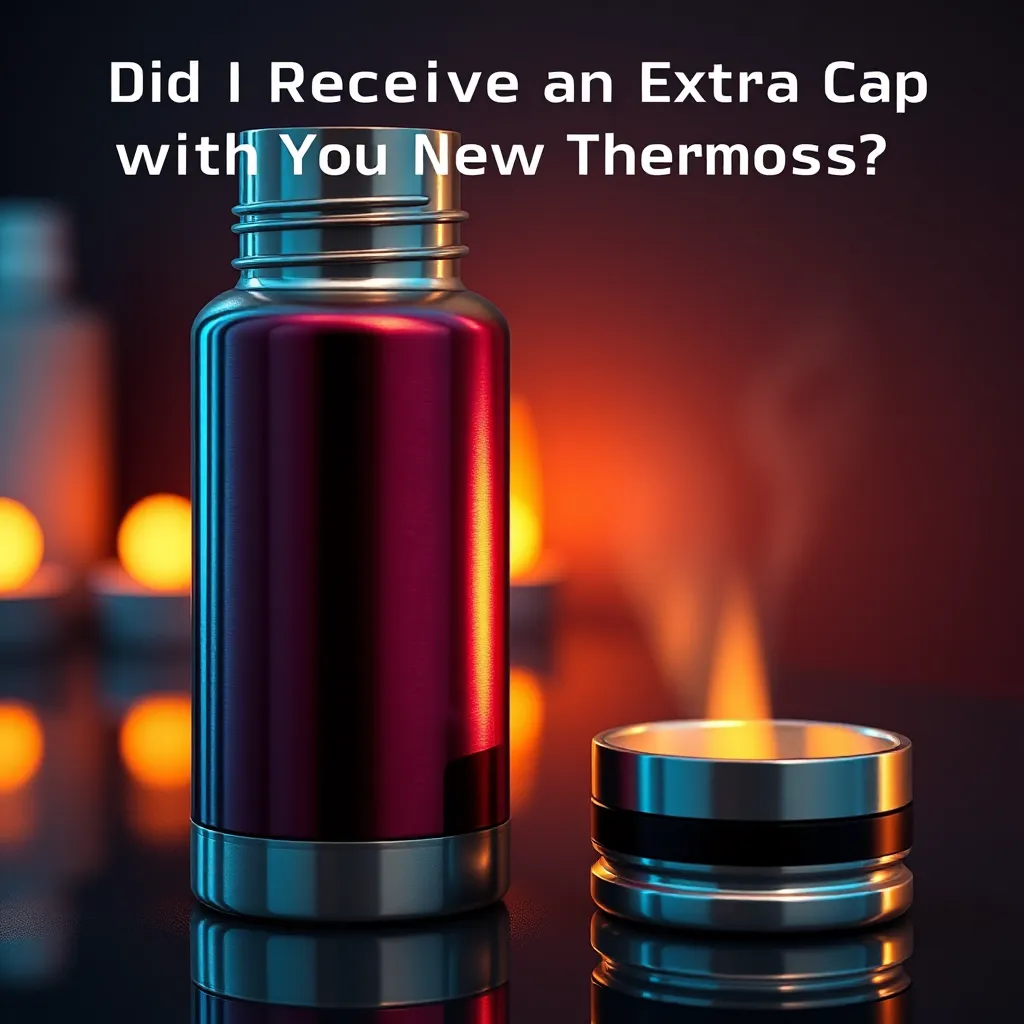 Did I Receive an Extra Cap with My New Thermos? : LevelUpTalk