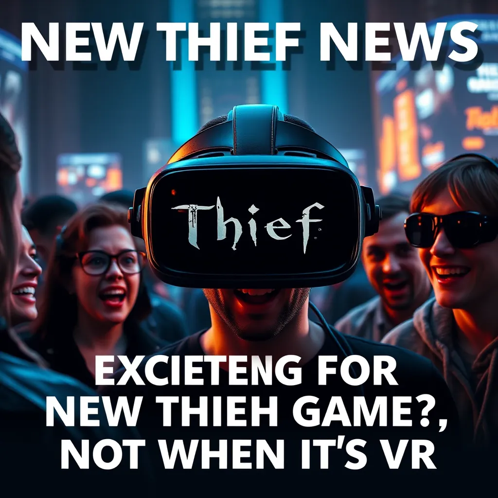 Excitement for New Thief Game? Not When It’s VR : LevelUpTalk