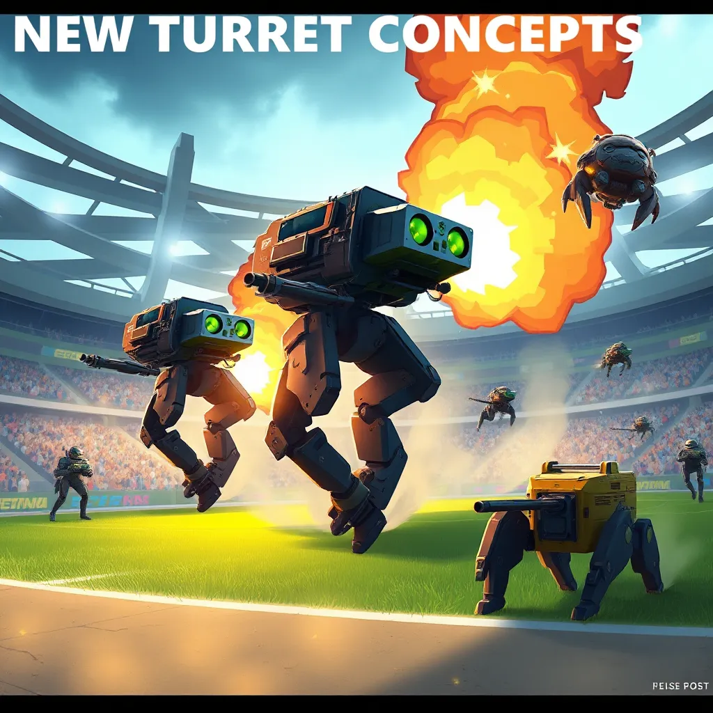 Exciting New Turret Concepts for Stadium Gameplay : LevelUpTalk