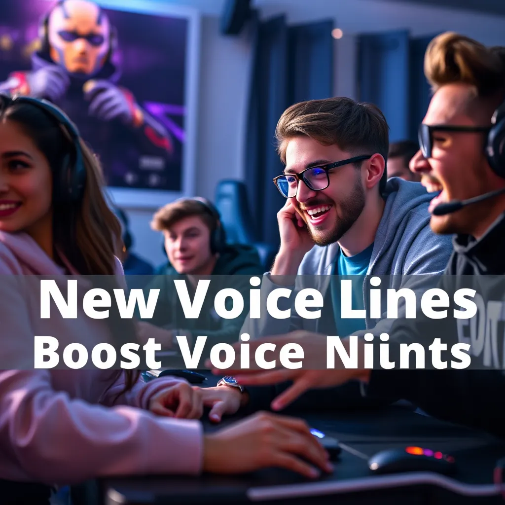 New Voice Lines Boost Excitement in Gaming Community : LevelUpTalk