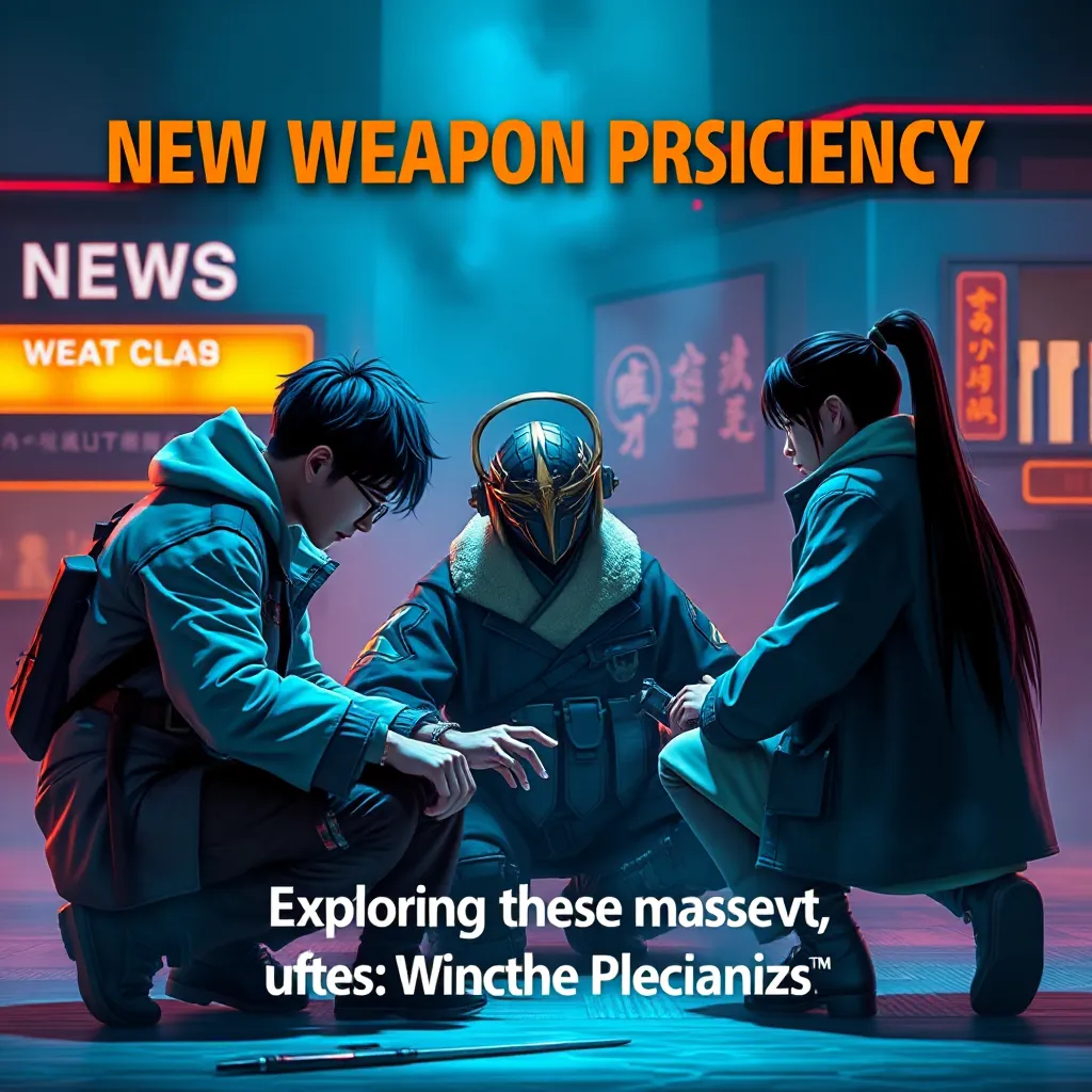Exploring the Change in Weapon Proficiency Mechanics : LevelUpTalk