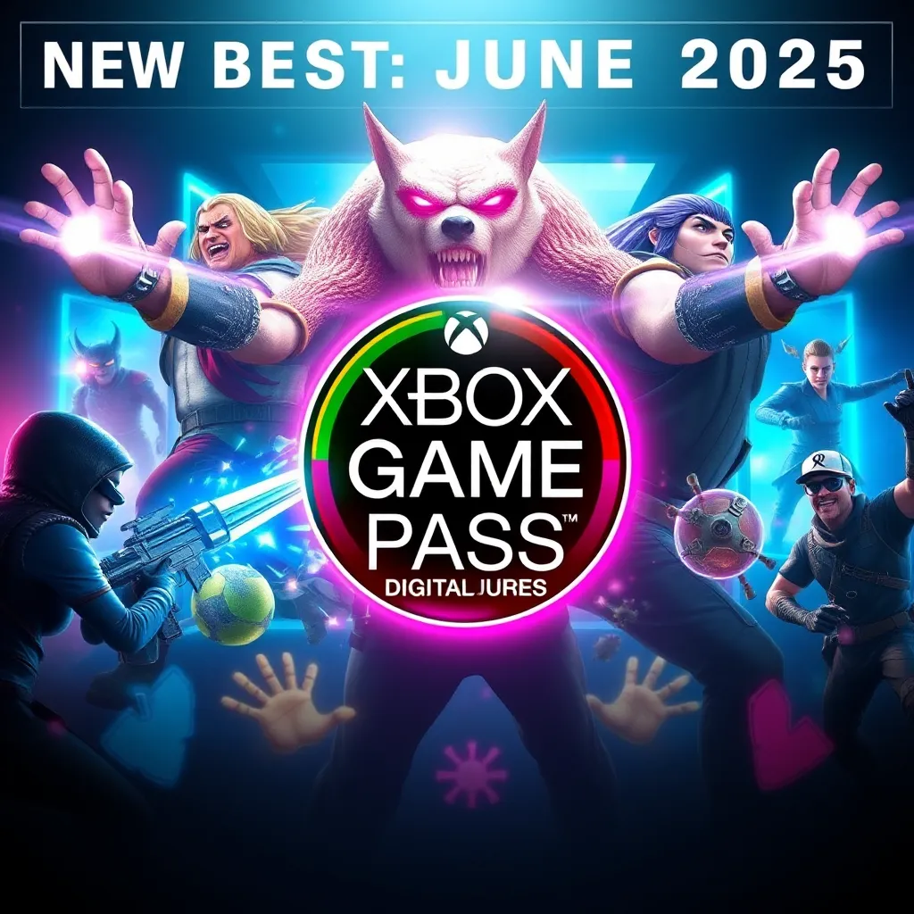 New Xbox Game Pass Titles Arriving in June 2025 : LevelUpTalk