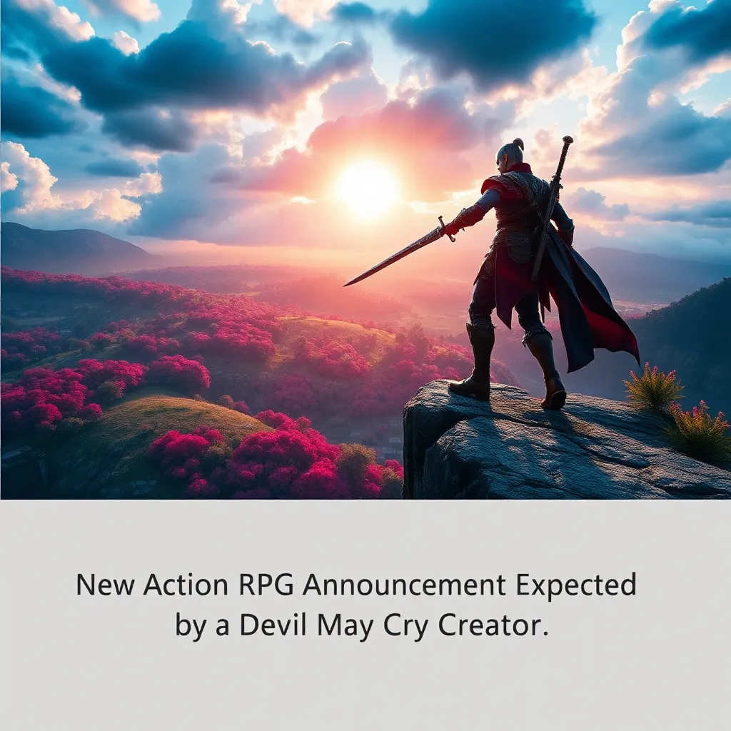 New Action RPG Announcement Expected by Devil May Cry Creator : LevelUpTalk