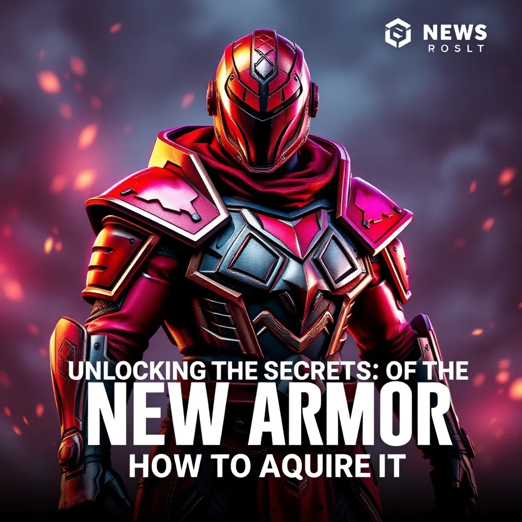 Unlocking the Secrets of the New Armor: How to Acquire It : LevelUpTalk
