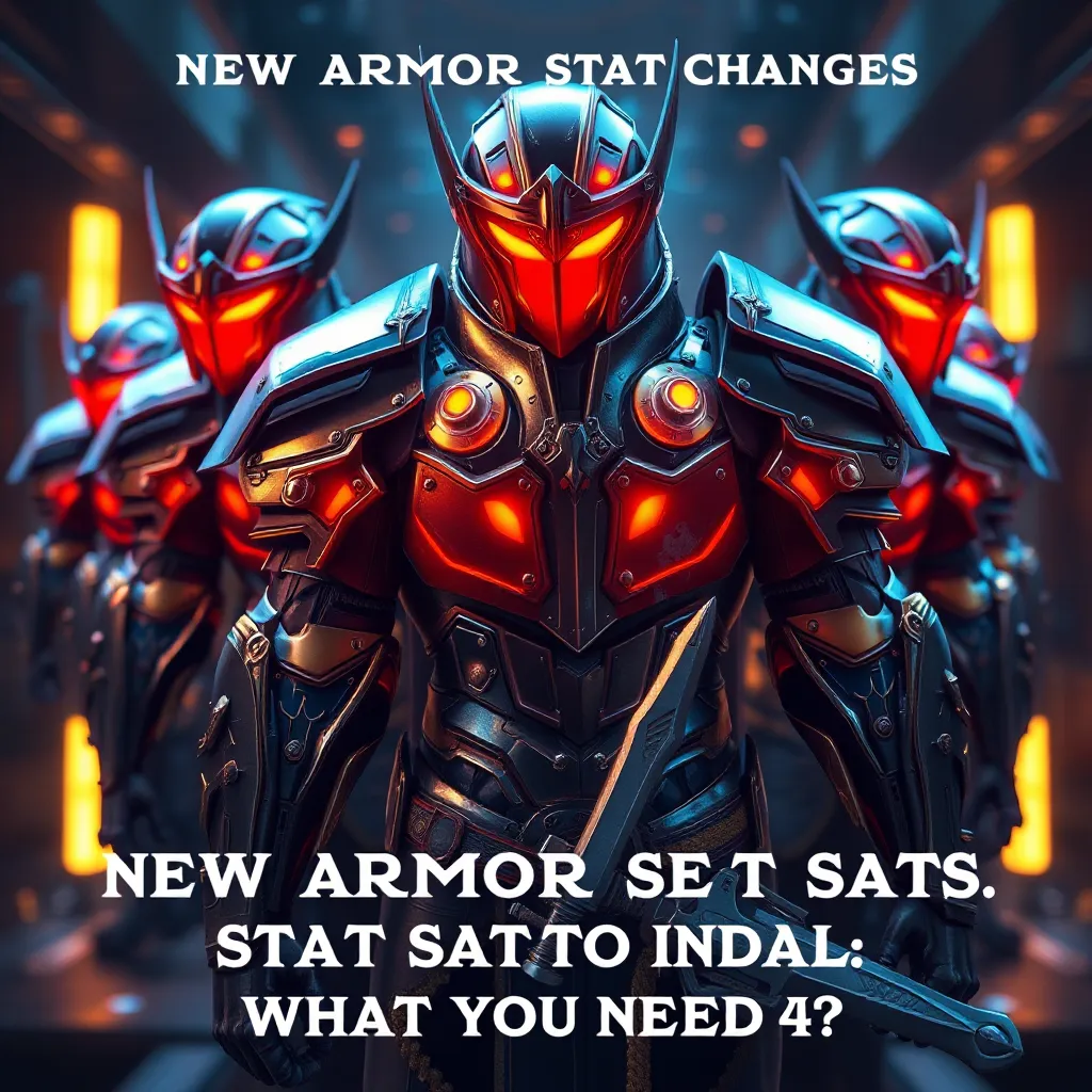 New Armor Stat Max Values: What You Need to Know : LevelUpTalk