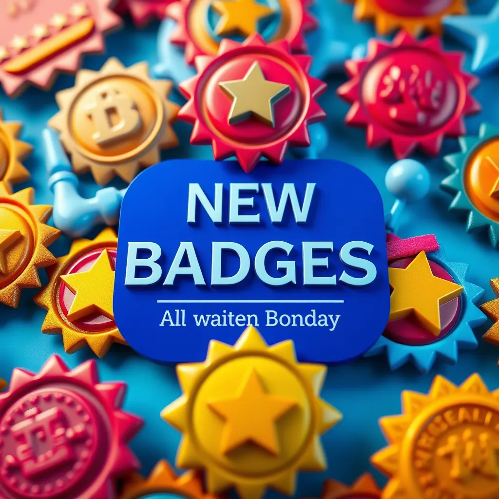 Get Ready for Monday with Exciting Badges! : LevelUpTalk