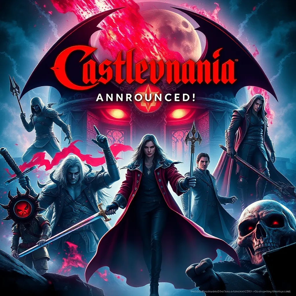 Exciting News: New Castlevania Game Announced! : LevelUpTalk