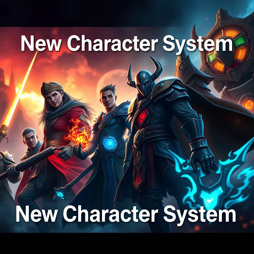 New Character System Inspired by Path of Exile : LevelUpTalk