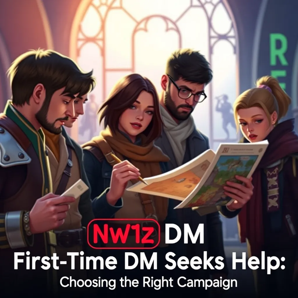 First-Time DM Seeks Help: Choosing the Right Campaign : LevelUpTalk