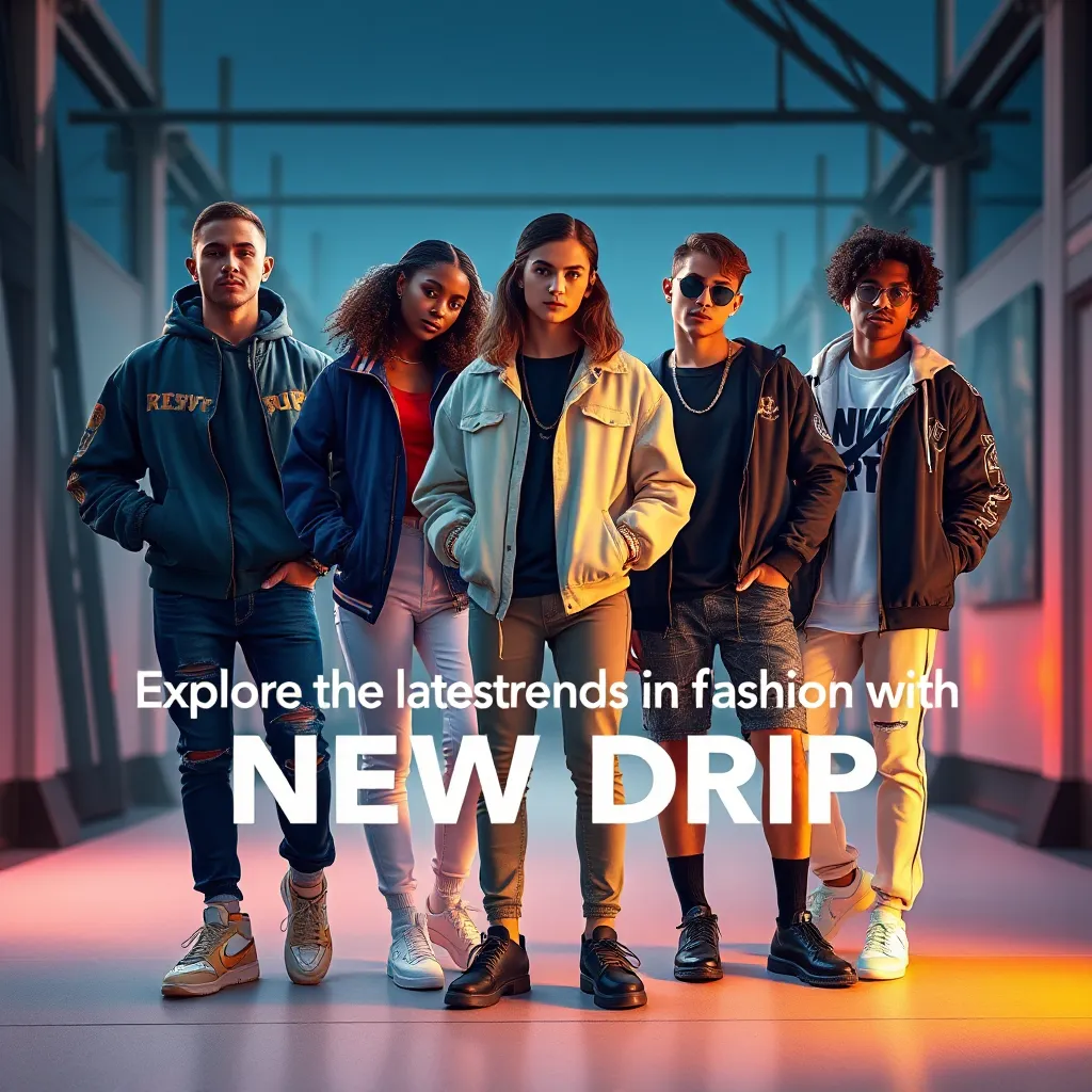 Explore the Latest Trends in Fashion with New Drip : LevelUpTalk