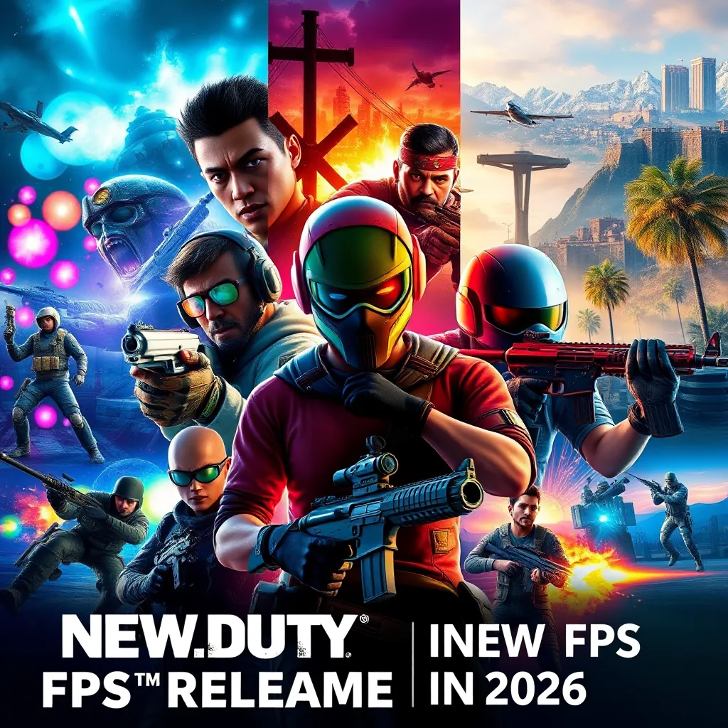 Searching for Exciting New FPS Games in 2026 : LevelUpTalk
