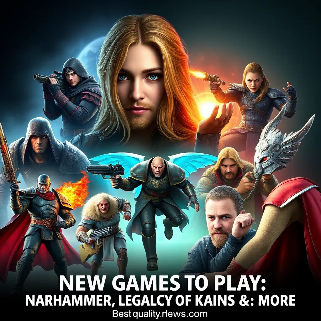 New Games to Play: Warhammer, Legacy of Kain and More : LevelUpTalk