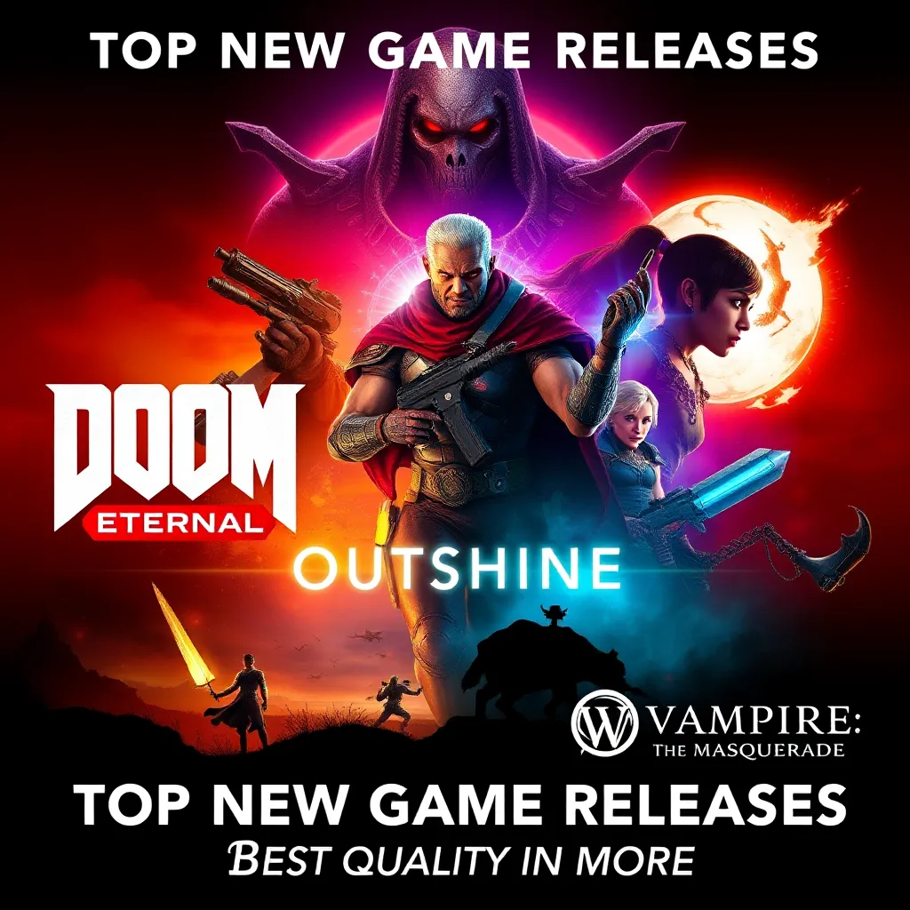Top New Game Releases: Doom Eternal and More : LevelUpTalk