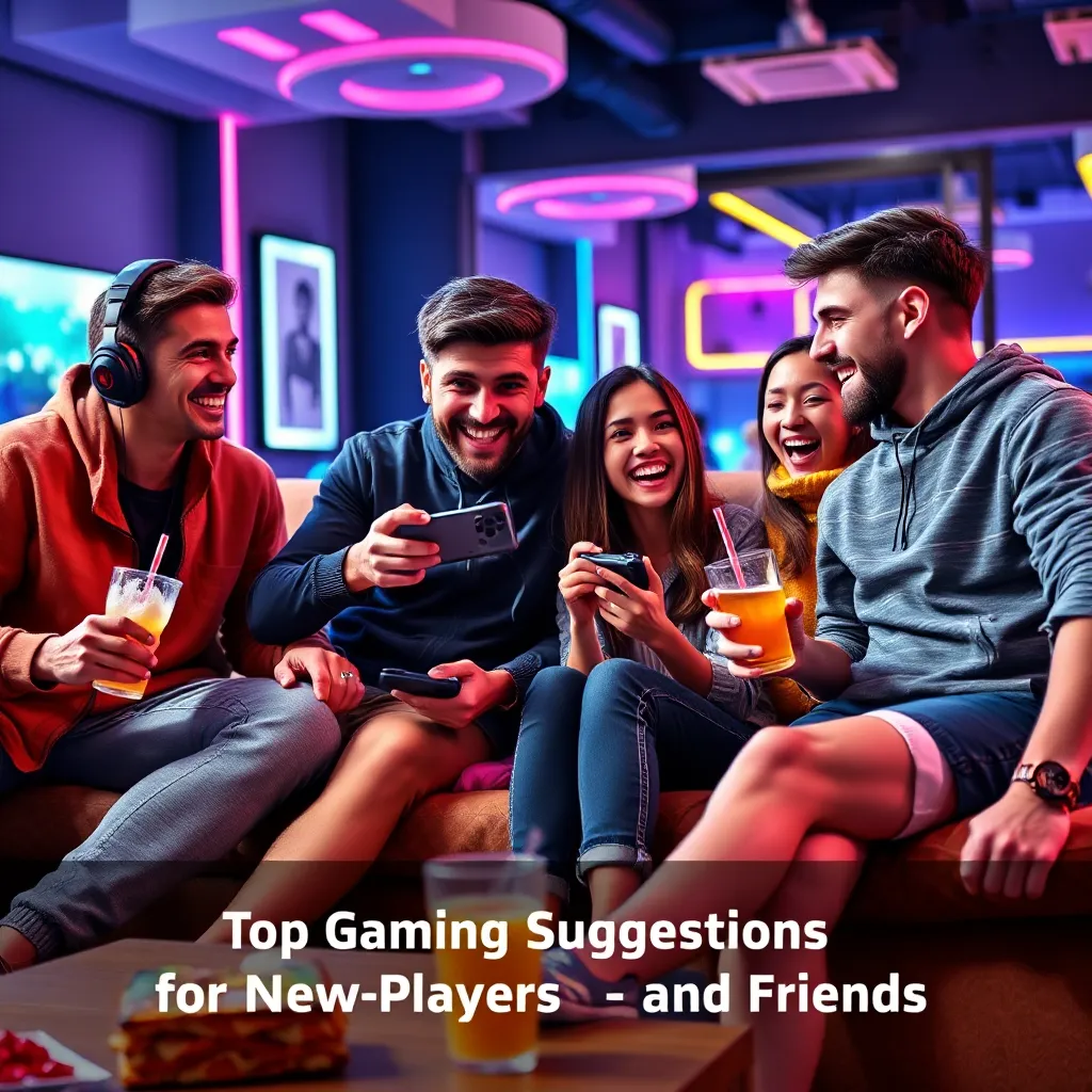 Top Gaming Suggestions for New Players and Friends : LevelUpTalk
