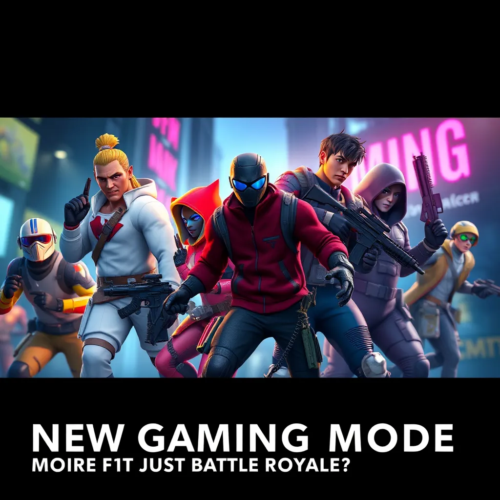 New Gaming Mode: More Than Just Battle Royale? : LevelUpTalk