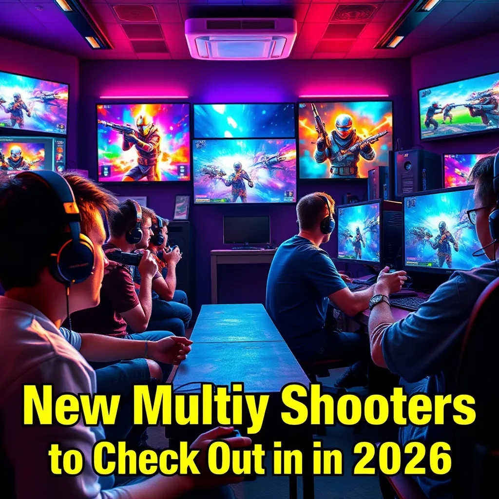 New Multiplayer Shooters to Check Out in 2026 : LevelUpTalk