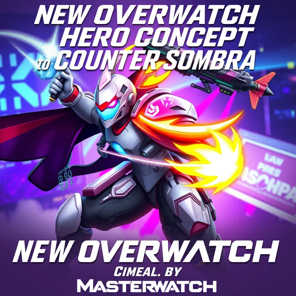 New Overwatch Hero Concept to Counter Sombra's Dominance : LevelUpTalk