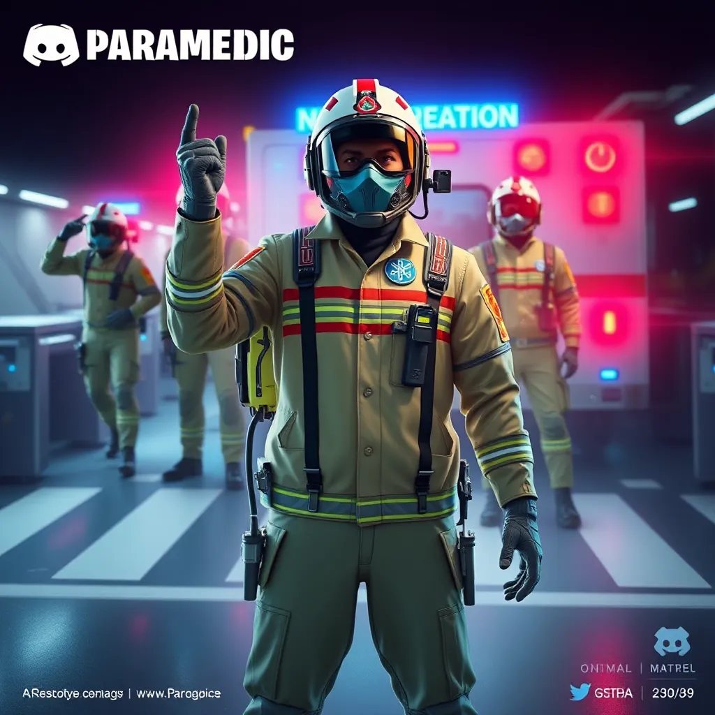 Join the Charge for a New Paramedic EMS Skin Creation : LevelUpTalk