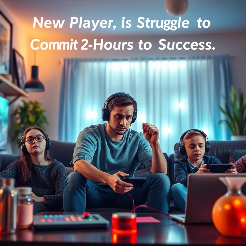 Why New Players Struggle to Commit 2-4 Hours for Success : LevelUpTalk