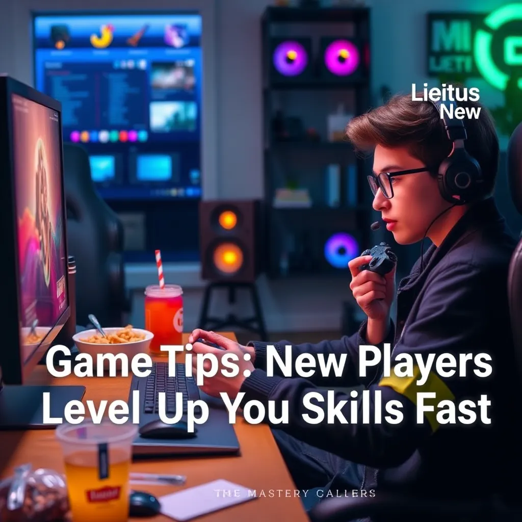 Game Tips for New Players: Level Up Your Skills Fast : LevelUpTalk