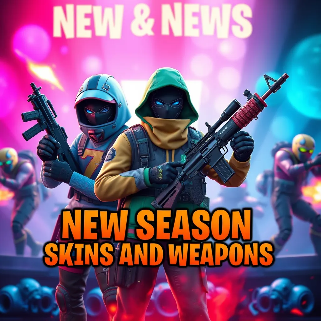 New Season Teaser Reveals Exciting Skins and Weapons : LevelUpTalk