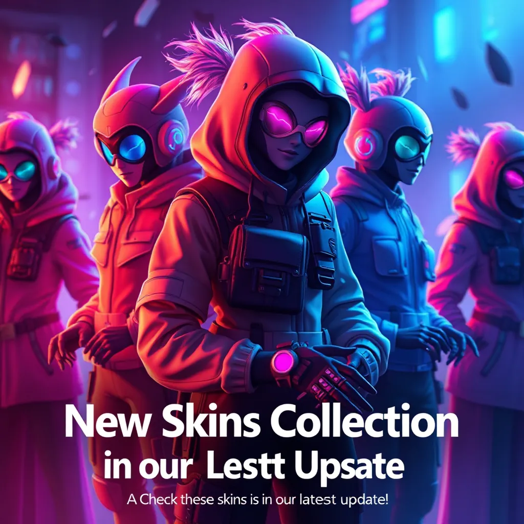 Check Out These Fresh Skins in Our Latest Update! : LevelUpTalk