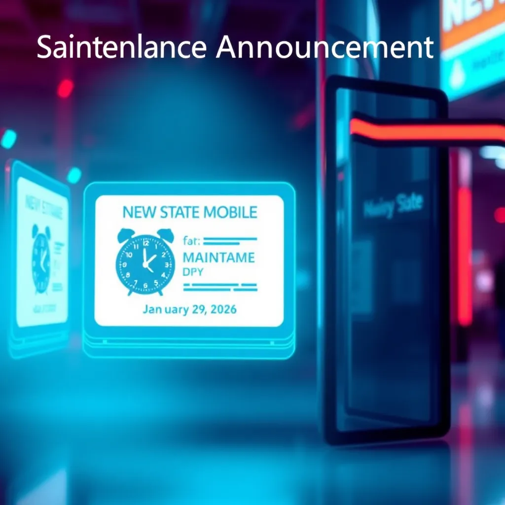 New State Mobile Maintenance Scheduled for January 29, 2026 : LevelUpTalk
