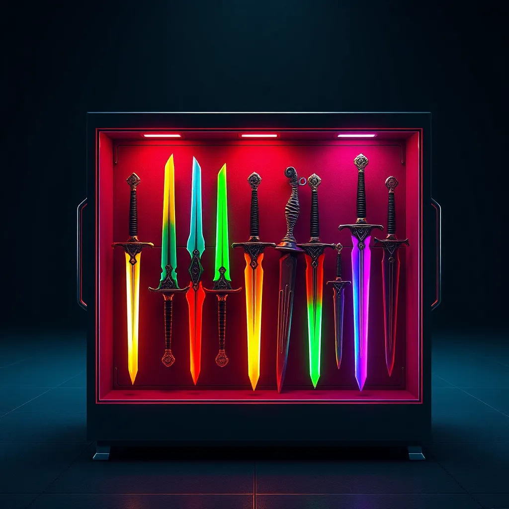 New Swords Introduced in Weapon Selection Boxes : LevelUpTalk