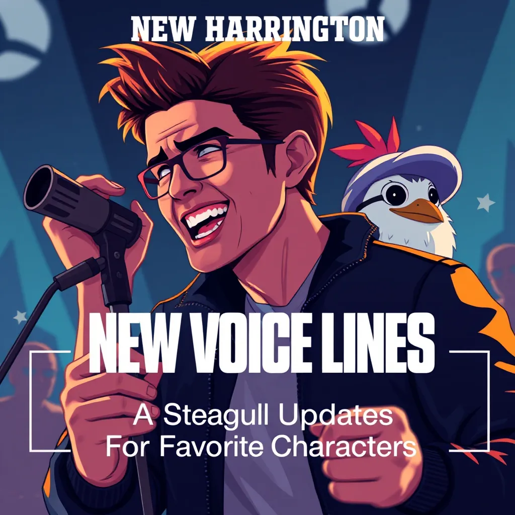 New Voice Lines and Steagull Updates for Favorite Characters : LevelUpTalk