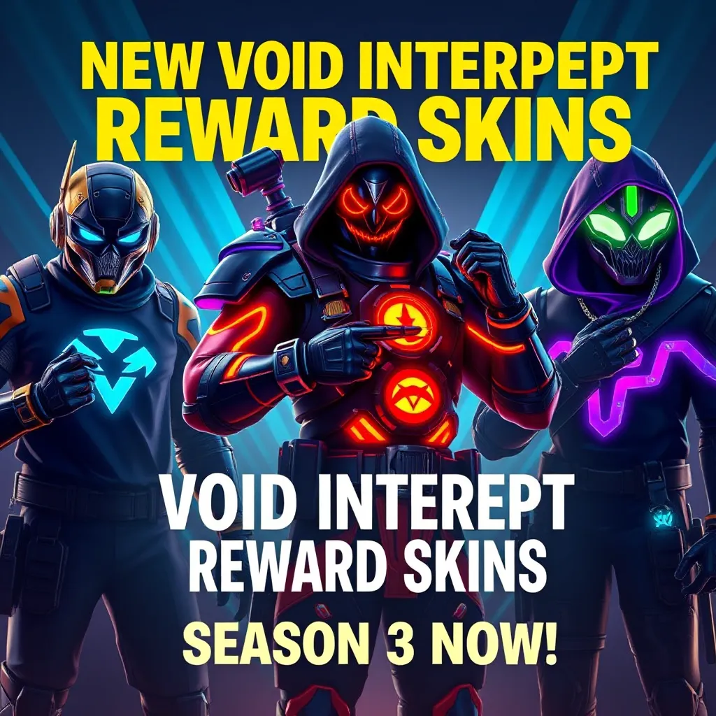 Unlock New Void Intercept Reward Skins for Season 3 Now! : LevelUpTalk