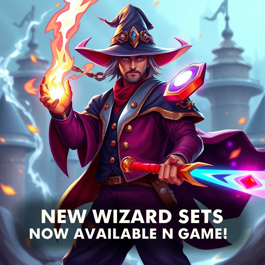 Exciting New Wizard Sets Now Available in Game! : LevelUpTalk