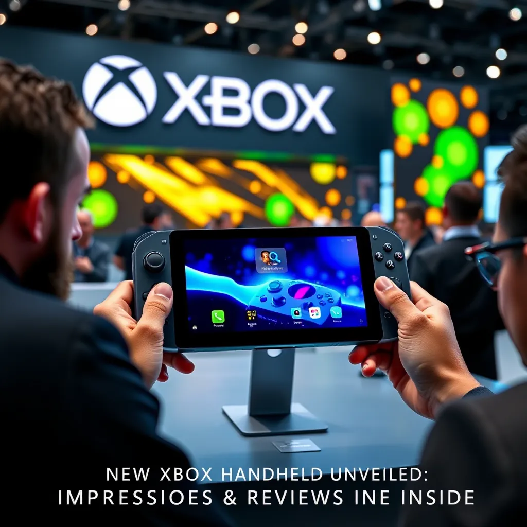 New Xbox Handheld Unveiled: Impressions & Reviews Inside : LevelUpTalk