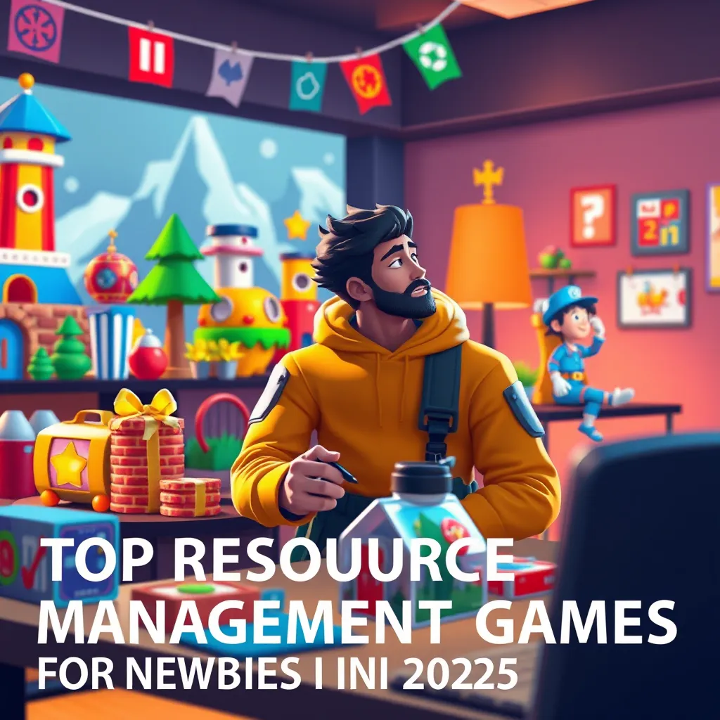Top Resource Management Games for Newbies in 2025 : LevelUpTalk