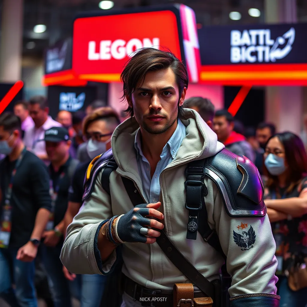 Nick Apostolides Hits the Scene as Leon in Cosplay : LevelUpTalk