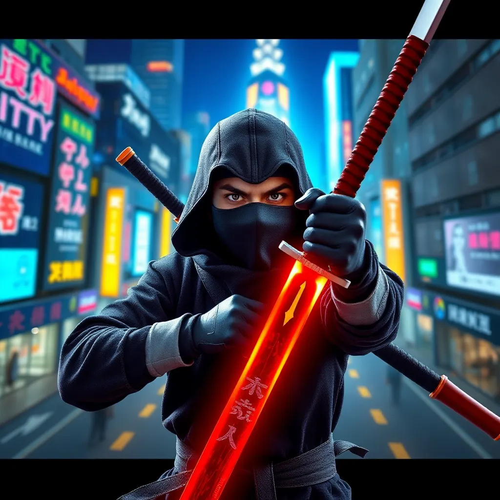 Meet the Night City Ninja: A Local Legend with a Sword : LevelUpTalk