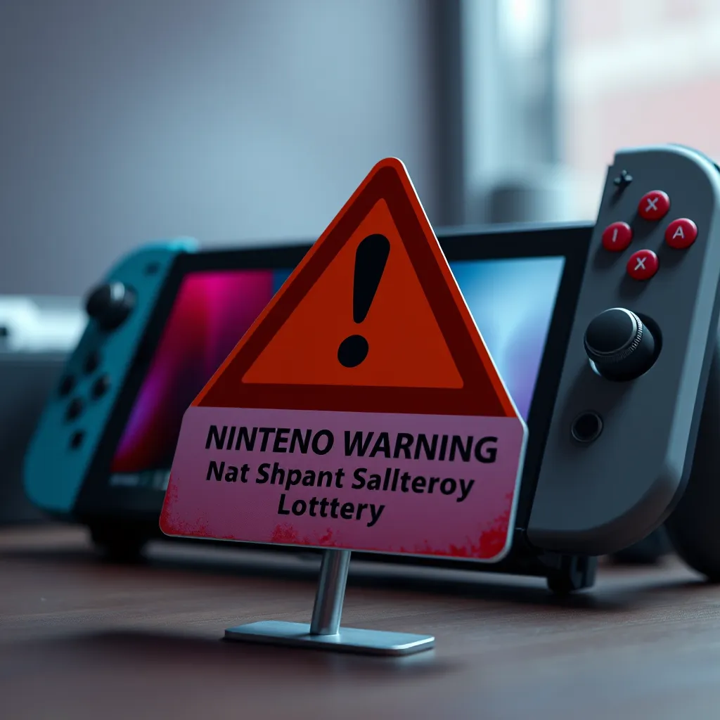 Nintendo Warns of Phishing Emails About Switch 2 Lottery : LevelUpTalk