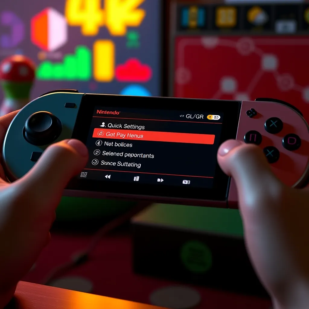 Nintendo Reveals Quick Settings Menu for GL/GR Buttons : LevelUpTalk