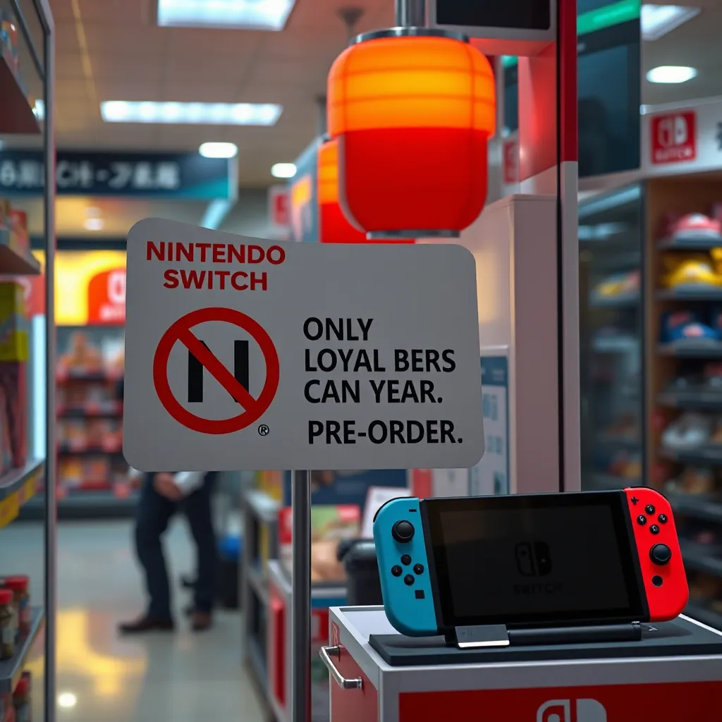 Nintendo Switch 2 Pre-Orders Restricted by Retailers : LevelUpTalk