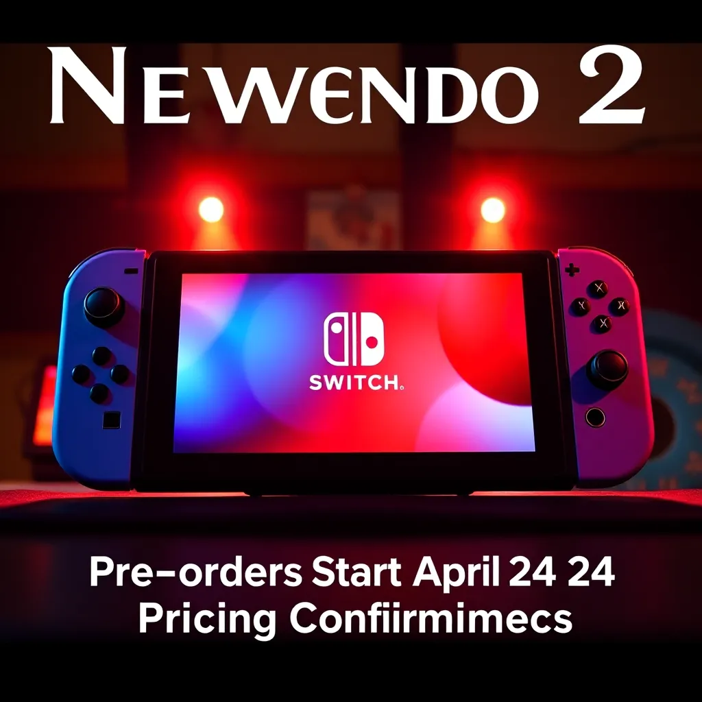Nintendo Switch 2 Pre-Orders Start April 24, Pricing Confirmed ...