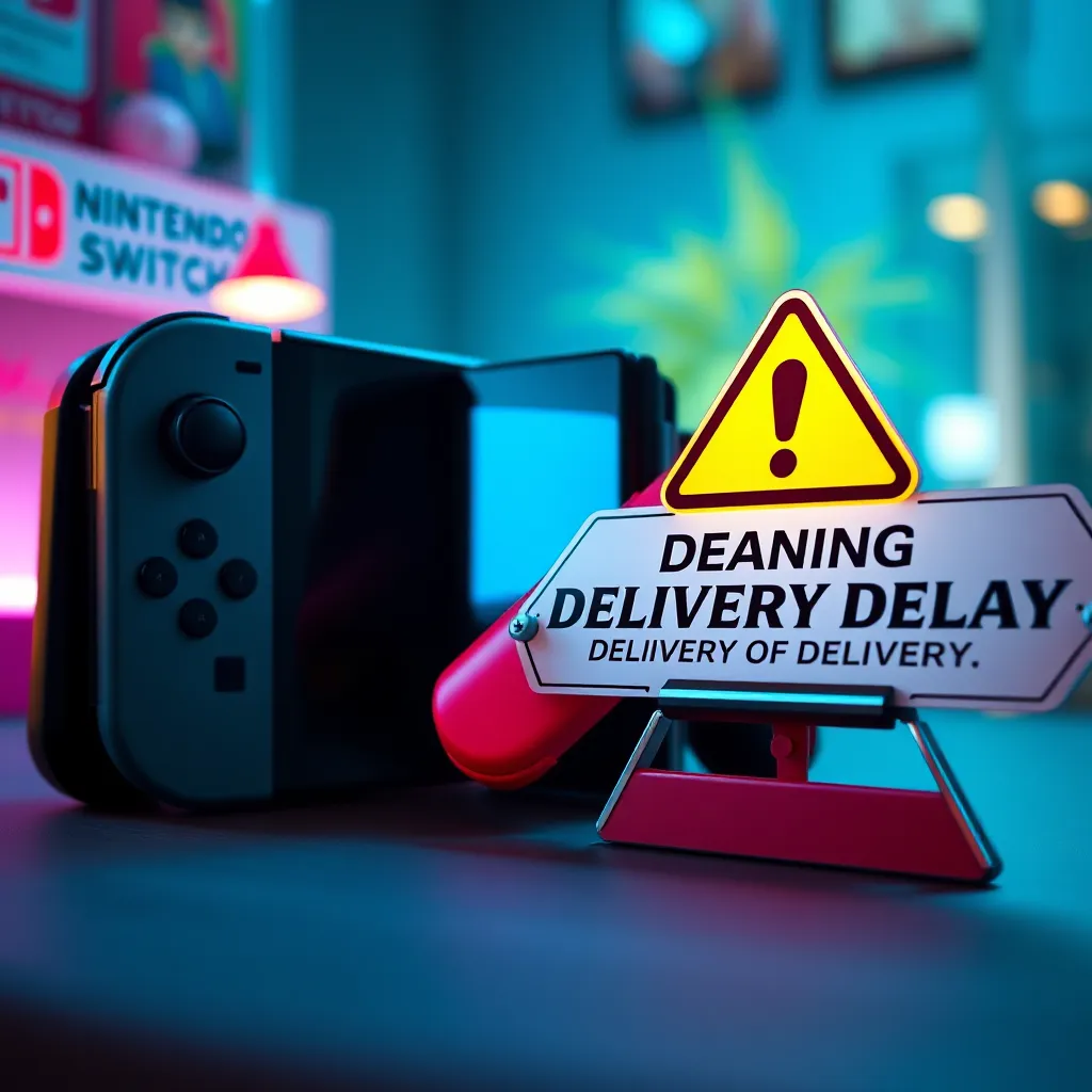 Nintendo Store Warns Delivery Delays for Switch 2 Orders : LevelUpTalk