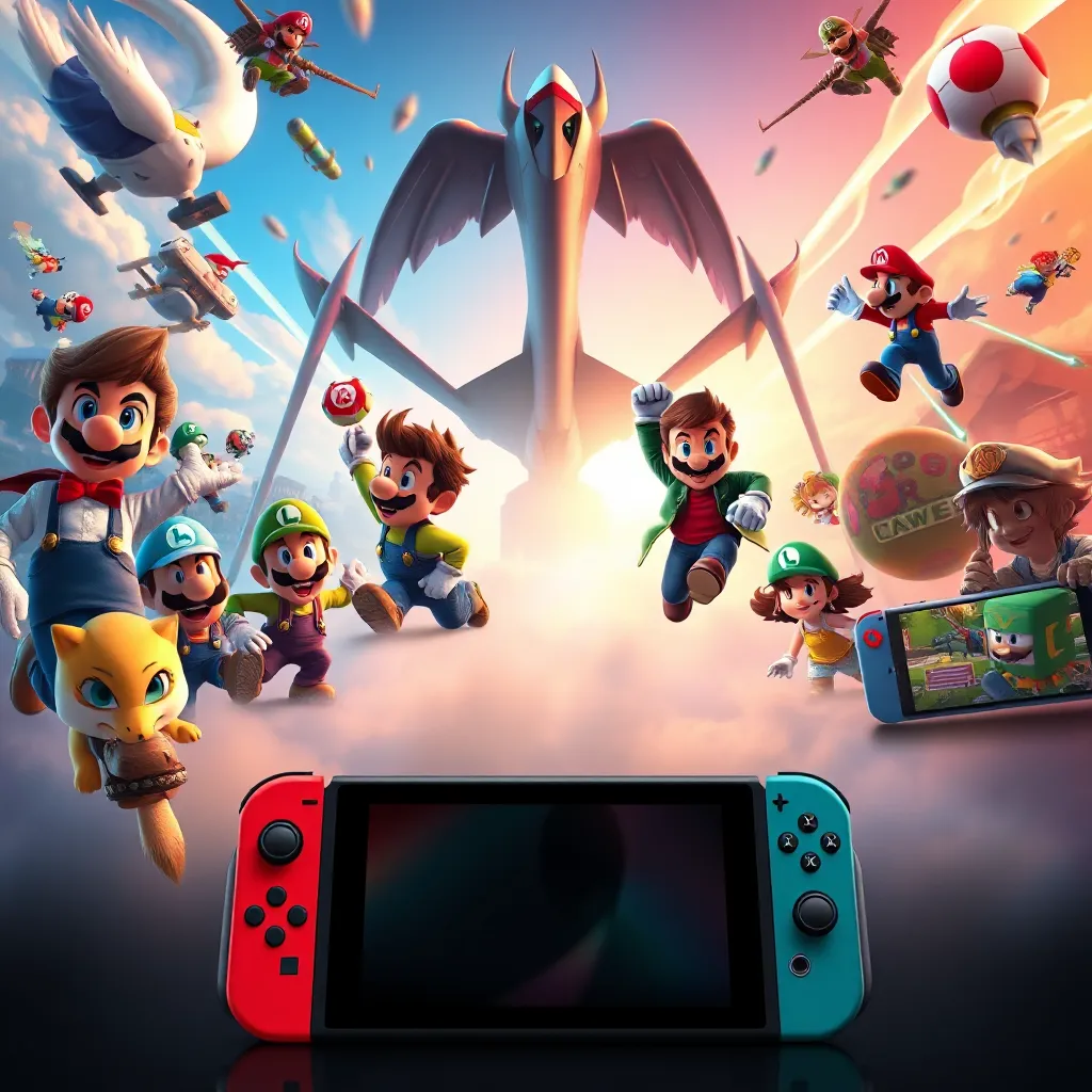 Complete List of Nintendo Switch Games with Local Wireless : LevelUpTalk