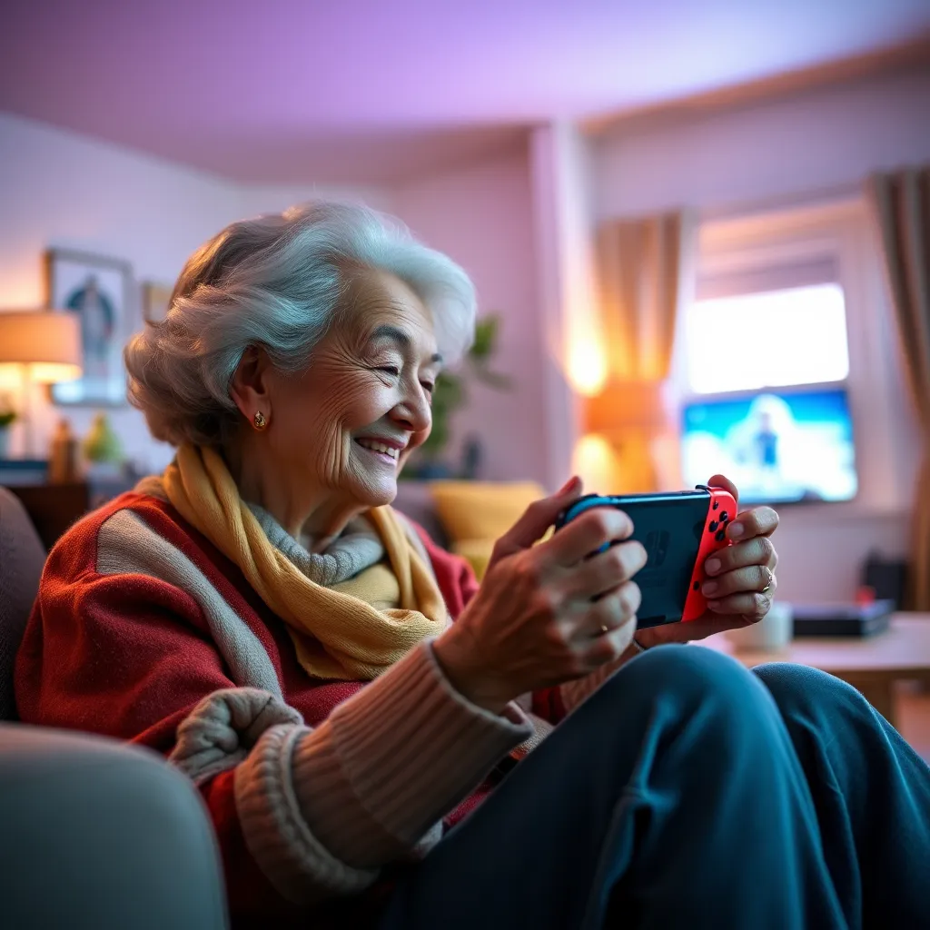 Best Nintendo Switch Games for Seniors and Grandma : LevelUpTalk