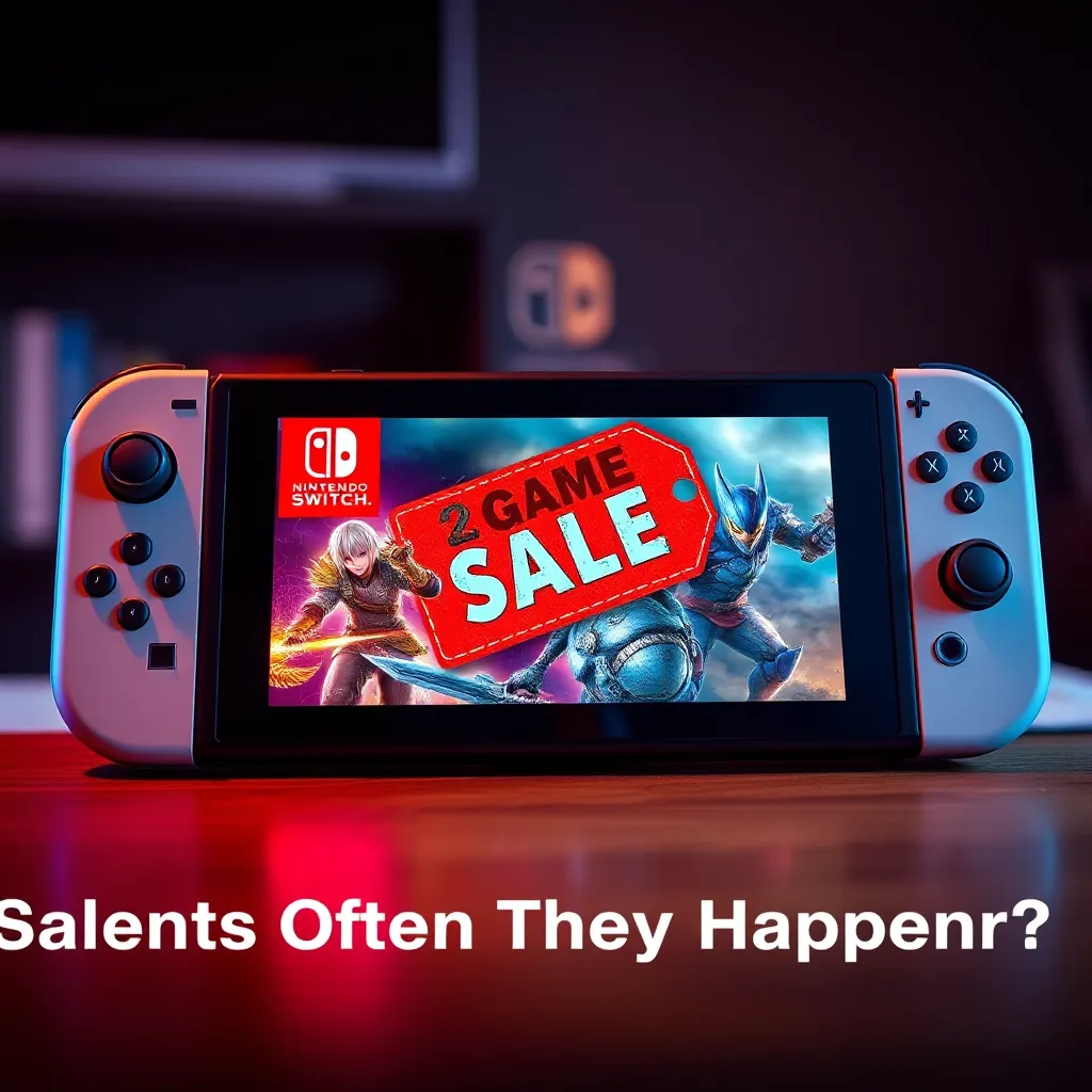 Nintendo Switch Game Sales: How Often Do They Happen? : LevelUpTalk
